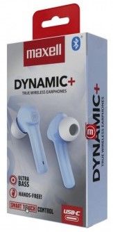 Безжични слушалки Maxell - Dynamic, TWS, сини | Ozone.bg