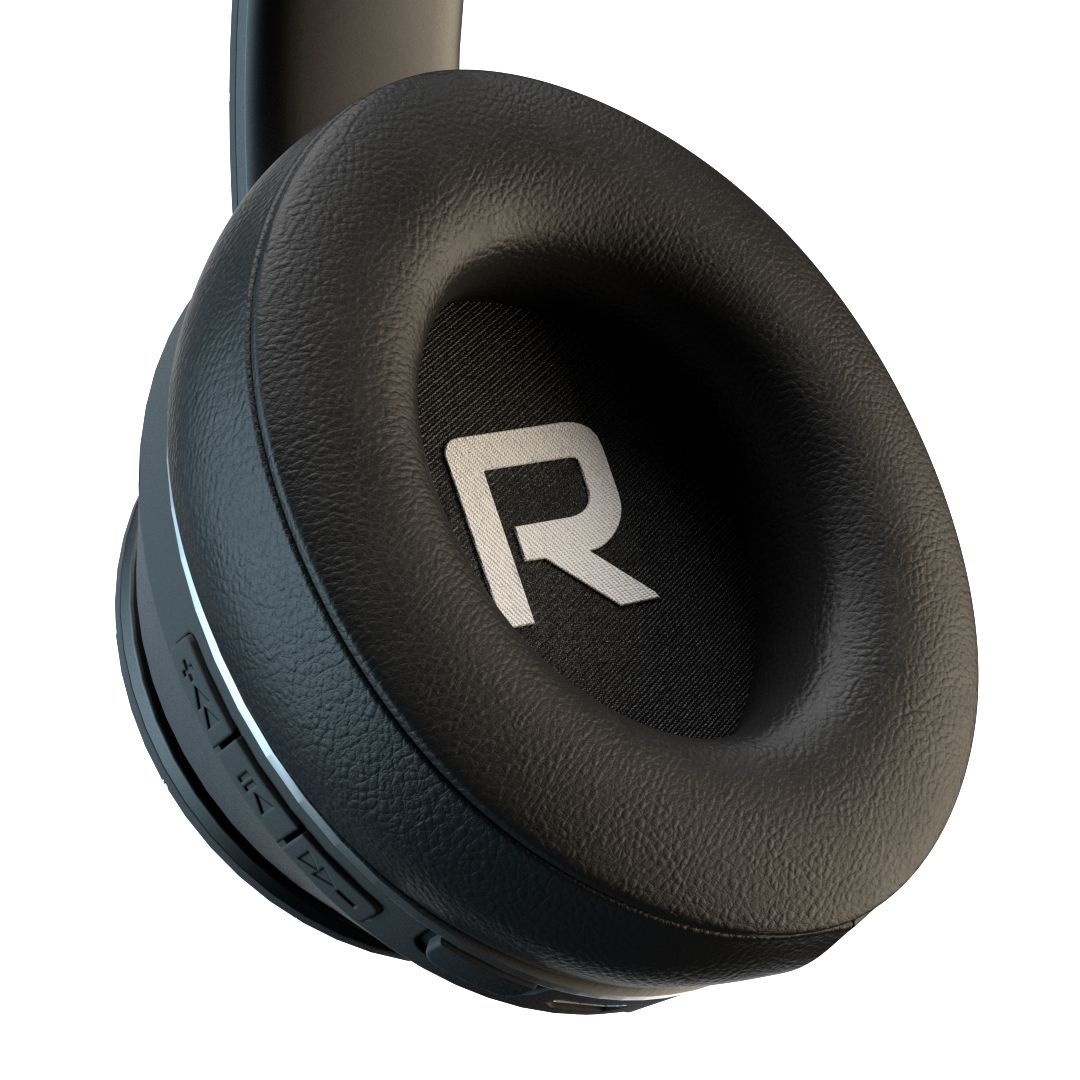 Безжични слушалки PowerLocus - P6, черни/сребристи | Ozone.bg