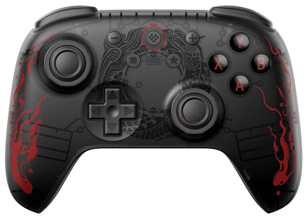 Безжичен контролер 8BitDo - Ultimate 2C 2.4G, Hall-Effect, Black Myth ...