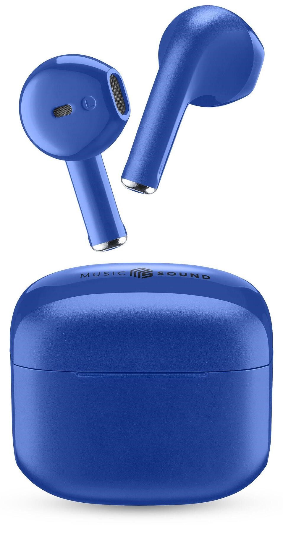 Безжични слушалки Cellularline - Music Sound Swag, TWS, тъмносини ...