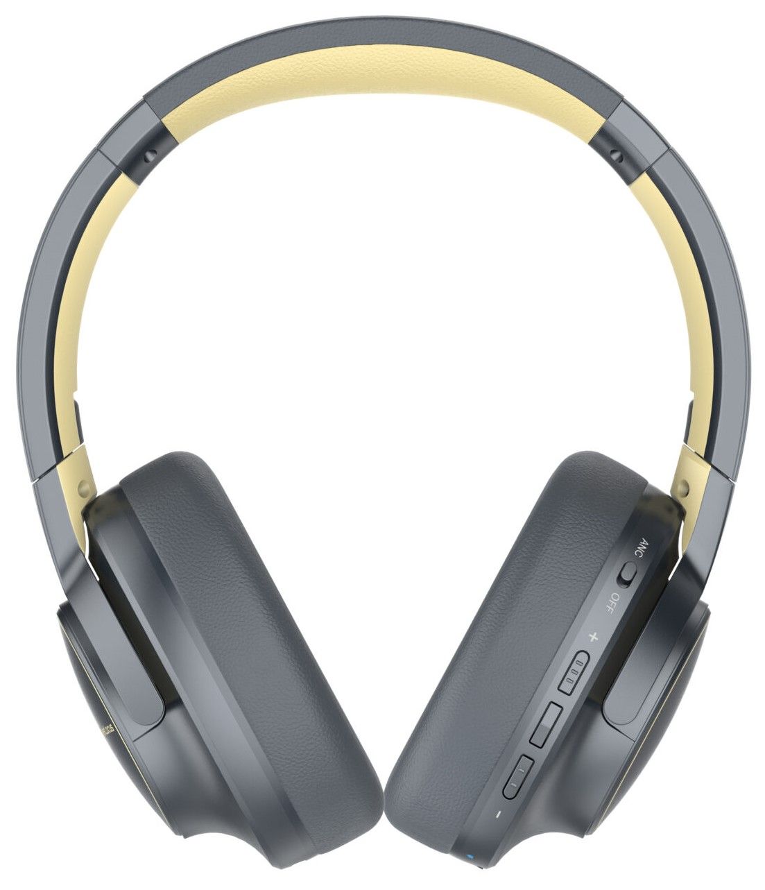 Безжични слушалки PowerLocus - MoonFly, ANC, сиви | Ozone.bg
