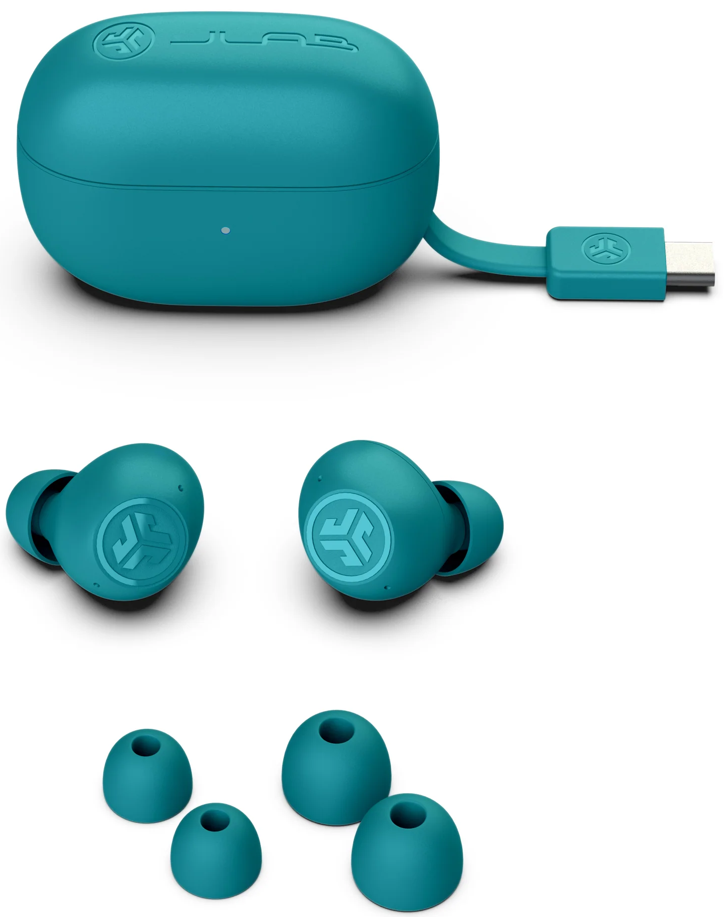 Безжични слушалки Jlab - Go Pop, TWS, ANC, зелени | Ozone.bg