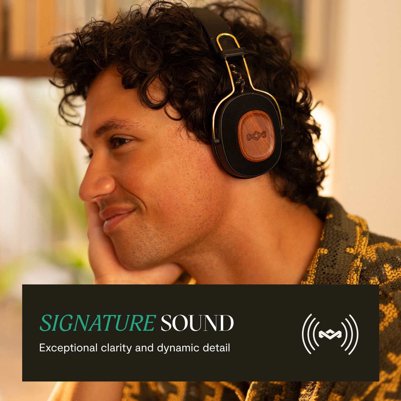 Безжични слушалки House of Marley - Positive Vibration Riddim, Rasta ...