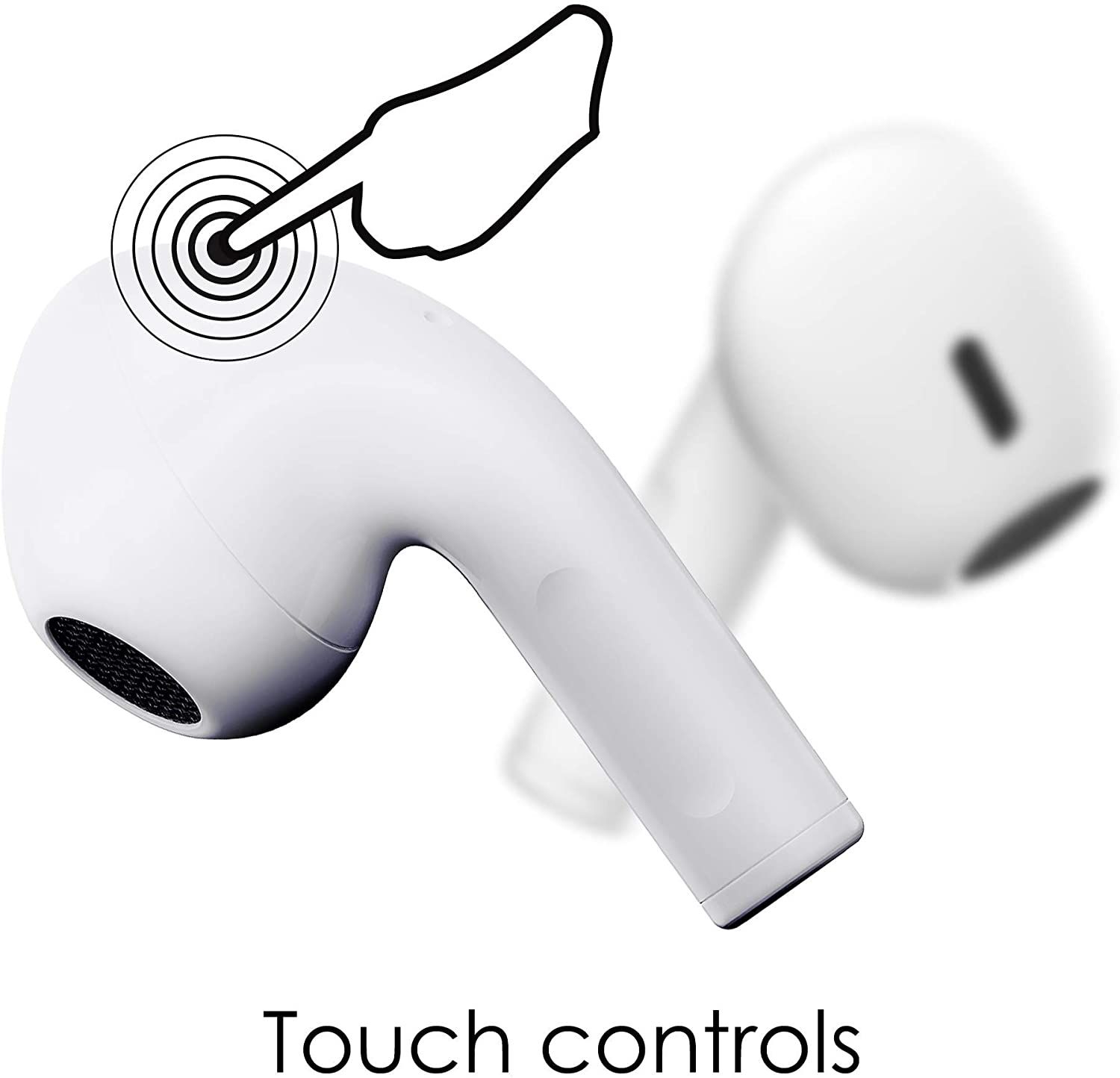 Безжични слушалки Boompods - Zero Buds, TWS, бели | Ozone.bg