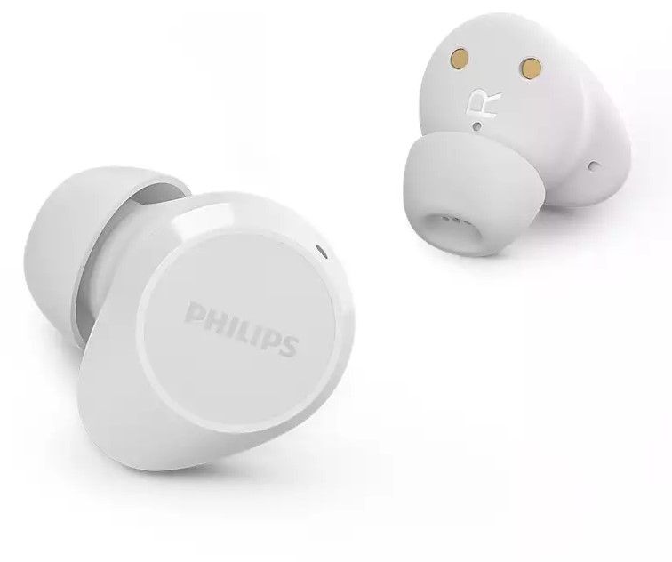 Безжични слушалки Philips - TAT1209WT/00, TWS, бели | Ozone.bg