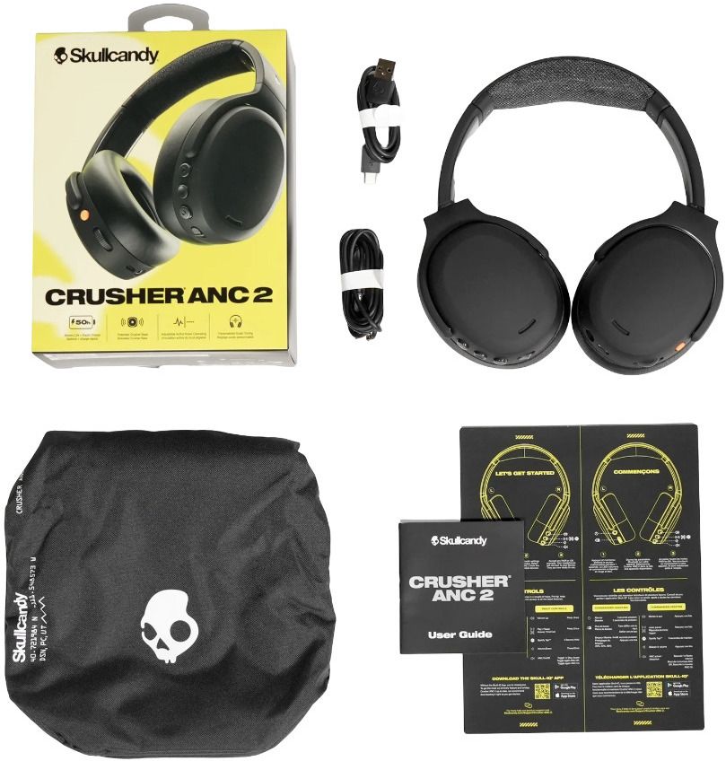 Безжични слушалки Skullcandy - Crusher 2, ANC, Preppy Summer | Ozone.bg