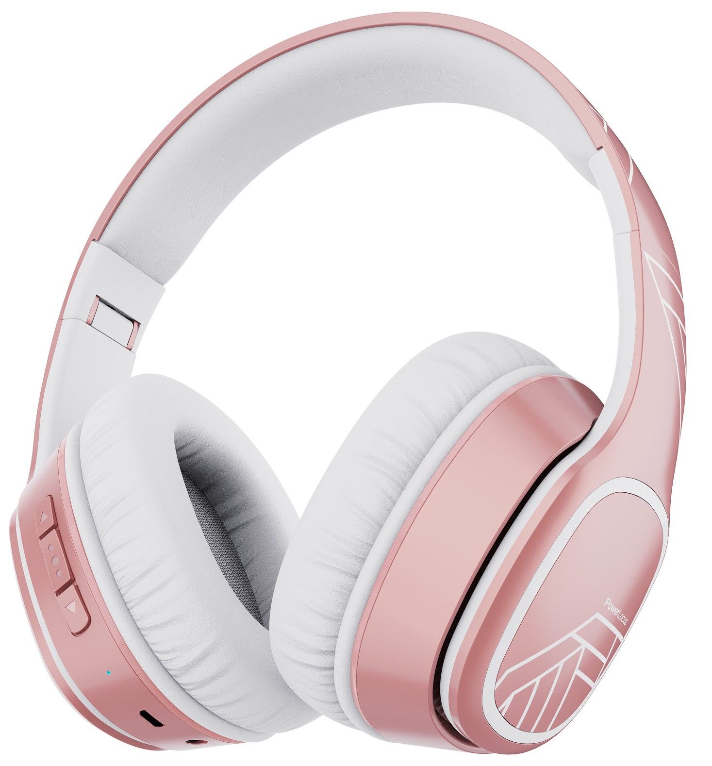 Безжични слушалки PowerLocus - P7, Rose Gold Line | Ozone.bg