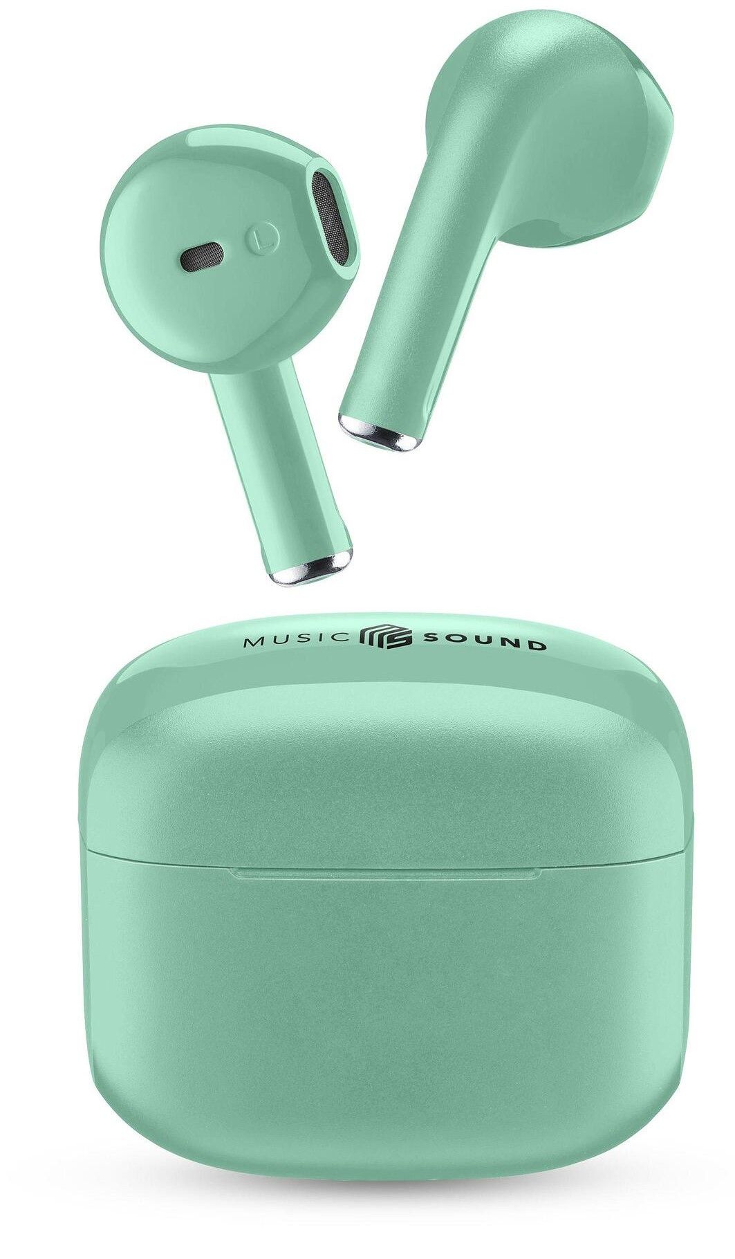 Безжични слушалки Cellularline - Music Sound Swag, TWS, зелени | Ozone.bg