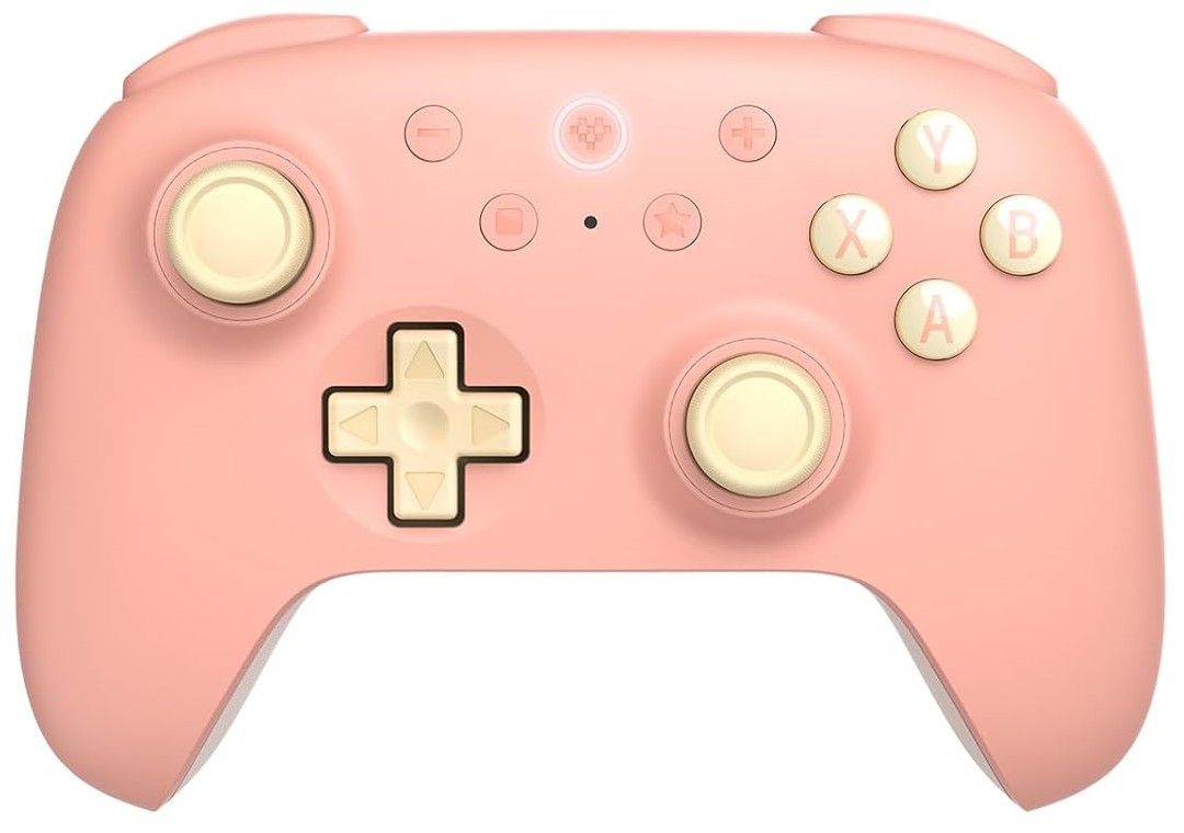 Безжичен контролер 8BitDo - Ultimate 2C 2.4G, Hall-Effect, Peach (PC ...