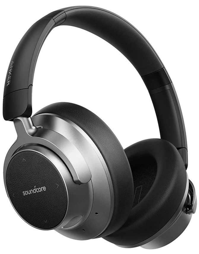 Безжични слушалки Anker - SoundCore Space NC, черни/сребристи | Ozone.bg