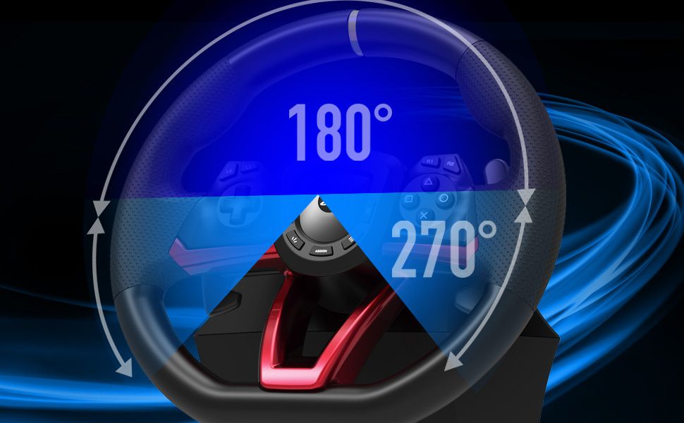 Безжичен волан с педали HORI - Apex (PS5/PS4/PC) | Ozone.bg