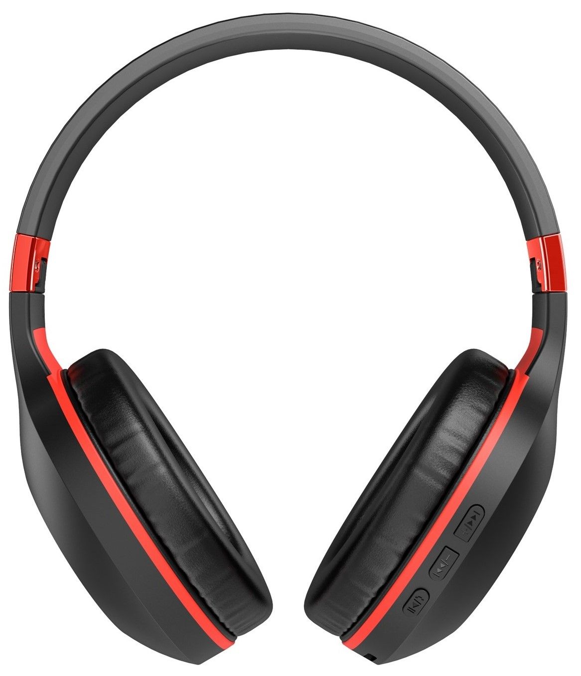 Безжични слушалки PowerLocus - P4 Plus, червени/черни | Ozone.bg