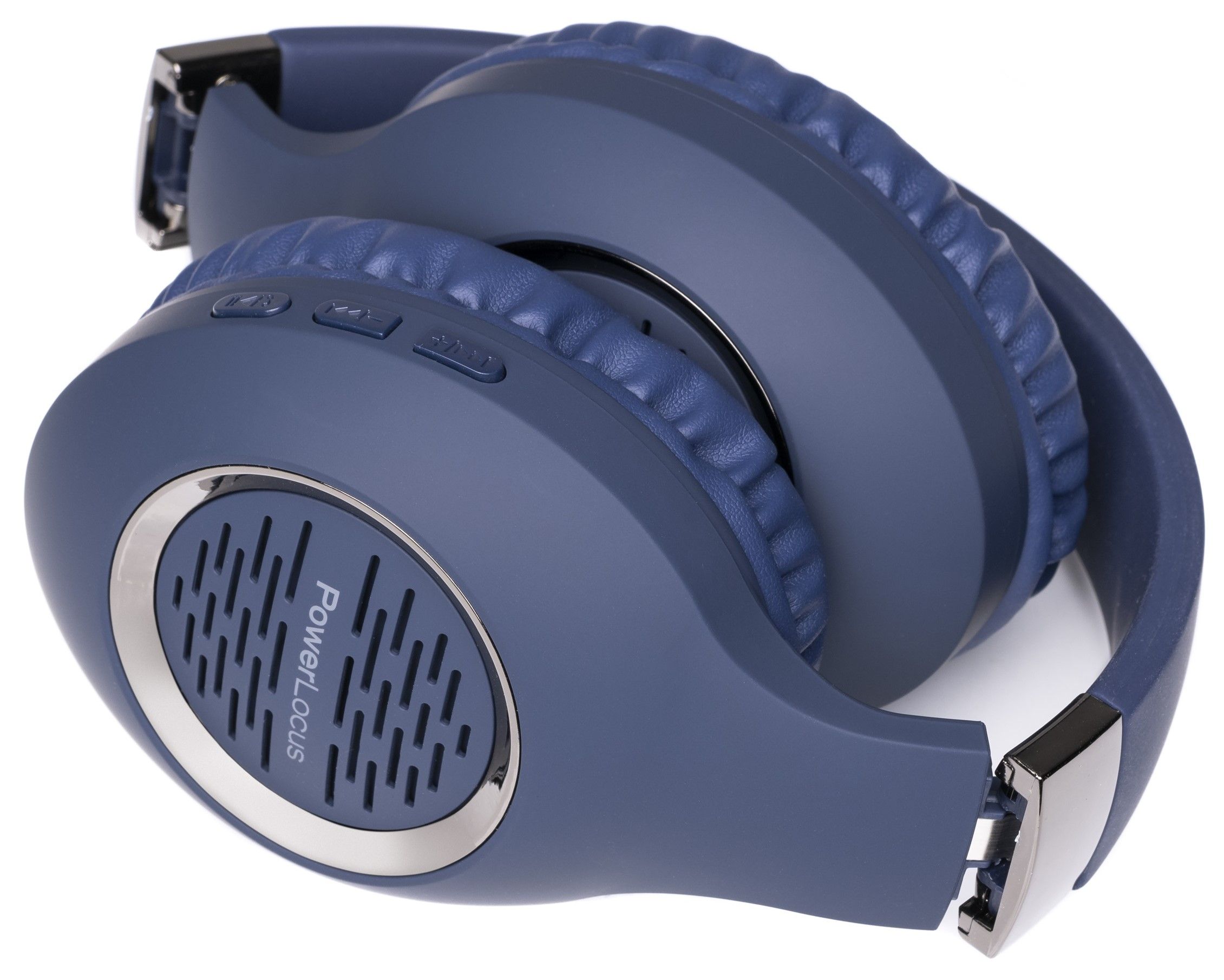 Безжични слушалки PowerLocus - P4 Plus, сини | Ozone.bg