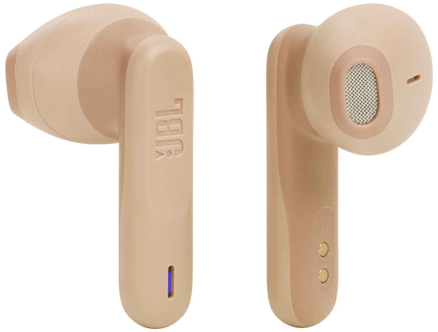Безжични слушалки JBL - Wave Flex, TWS, бежови | Ozone.bg