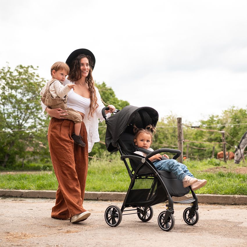 Бебешка лятна количка Lorelli - Fresh, Black Pearl | Добра цена | Ozone.bg