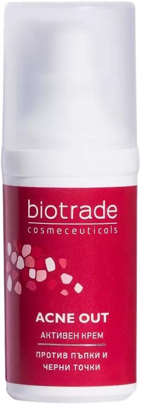 Biotrade Acne Out Комплект - Активен крем и измиващ гел, 30 + 50 ml ...