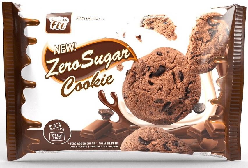 Zero Sugar Cookie Бисквитка с шоколад, 35 g, Miss & Mr Fit | Ozone.bg