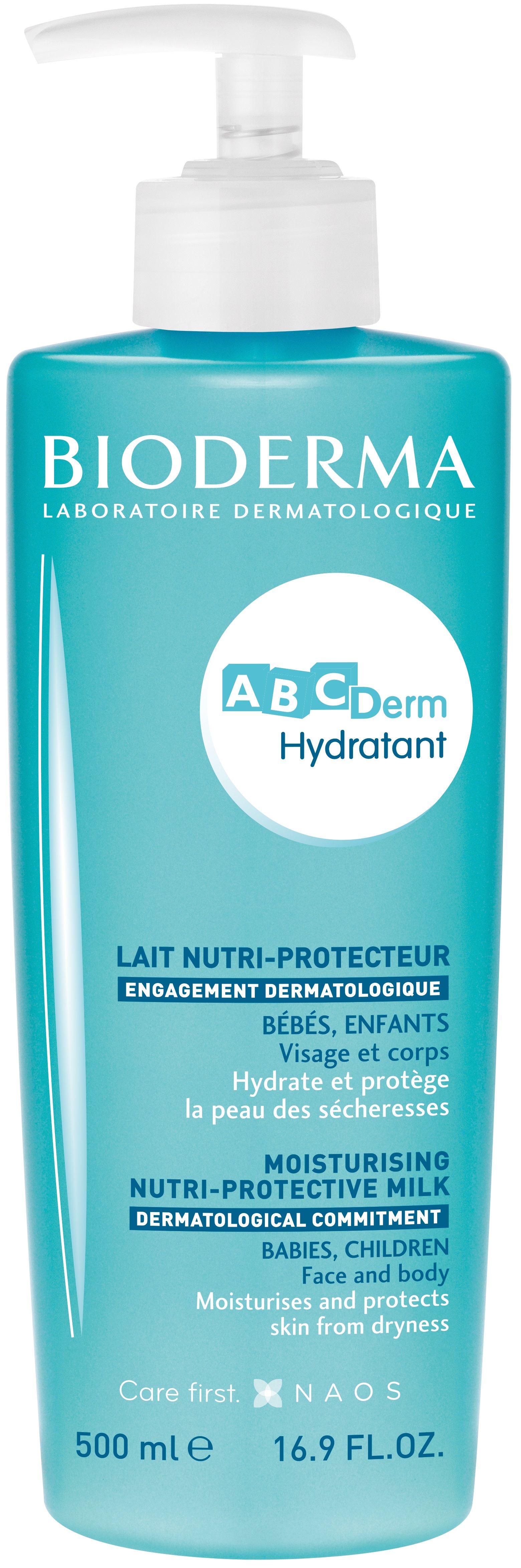 Bioderma ABC Derm Нежно хидратиращо мляко Hydratant, 500 ml | Ozone.bg
