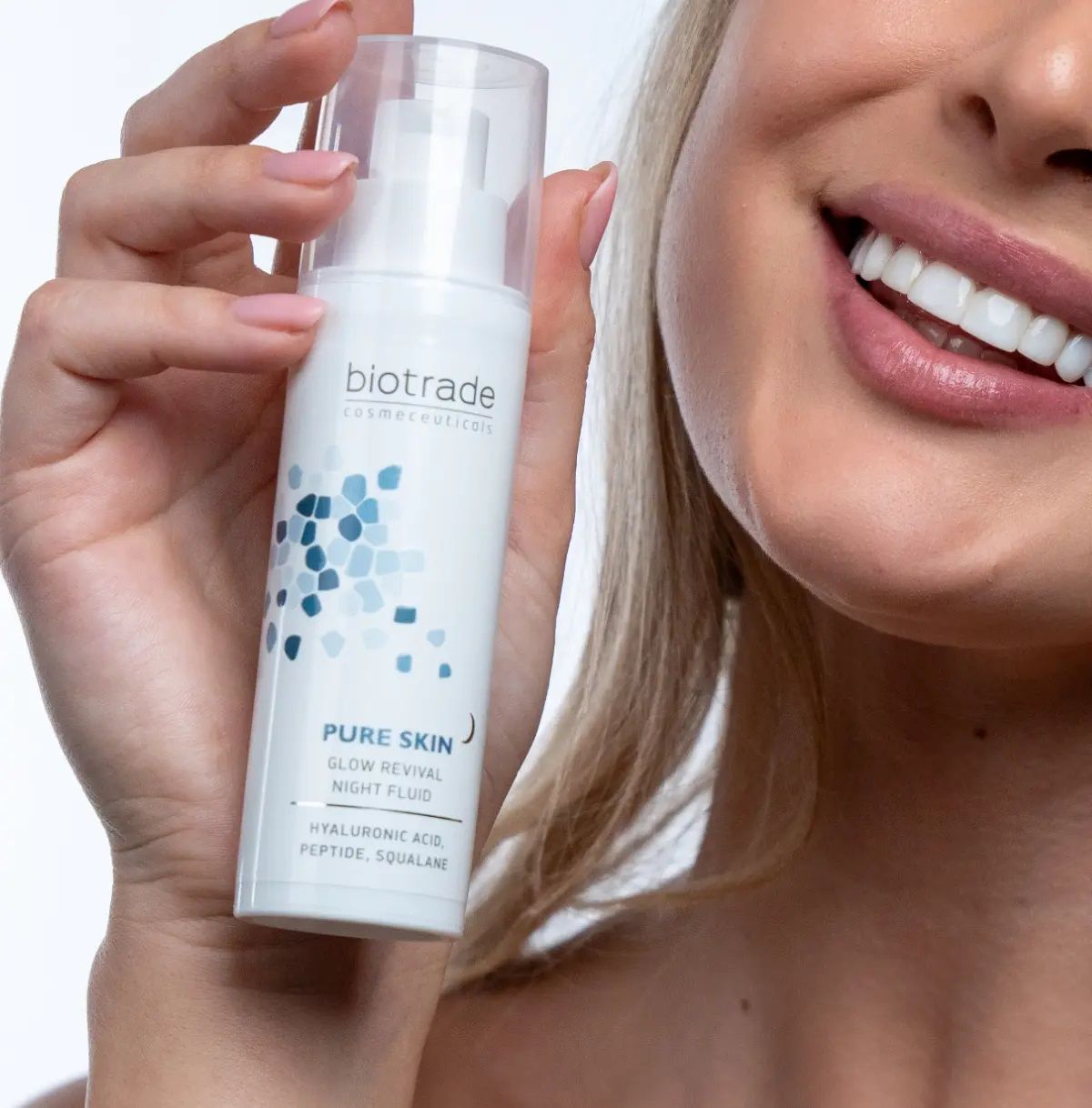 Biotrade Pure Skin Озаряващ нощен флуид за лице, 50 ml | Ozone.bg