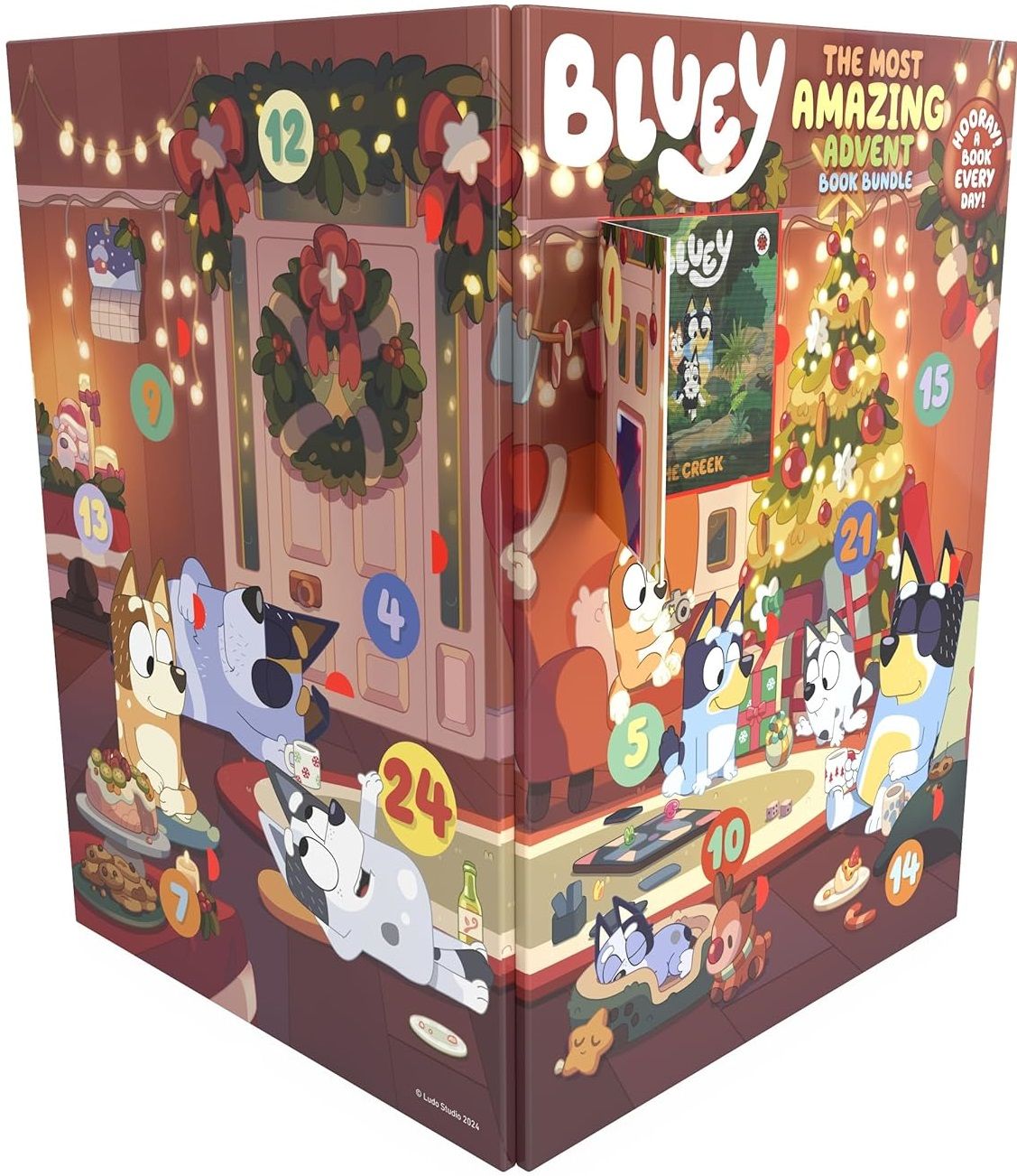 Bluey: The Most Amazing Christmas Advent Book Bundle | Колектив | Цена ...