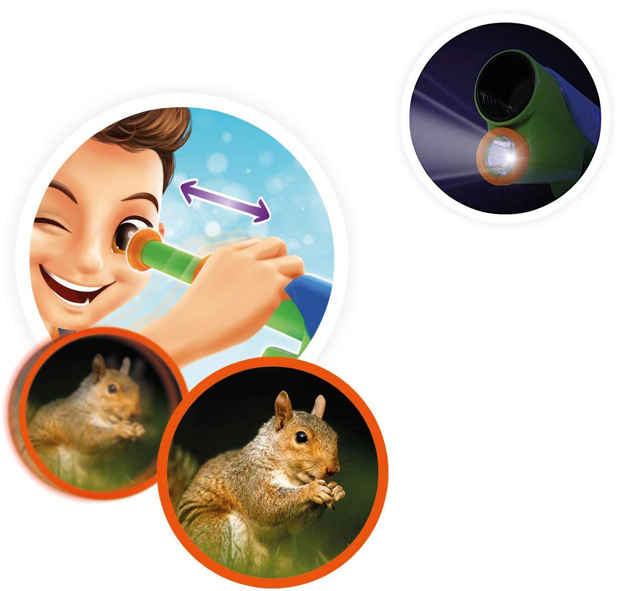 Изследователски комплект Buki Nature - Телескоп за пътуване | Отлична ...