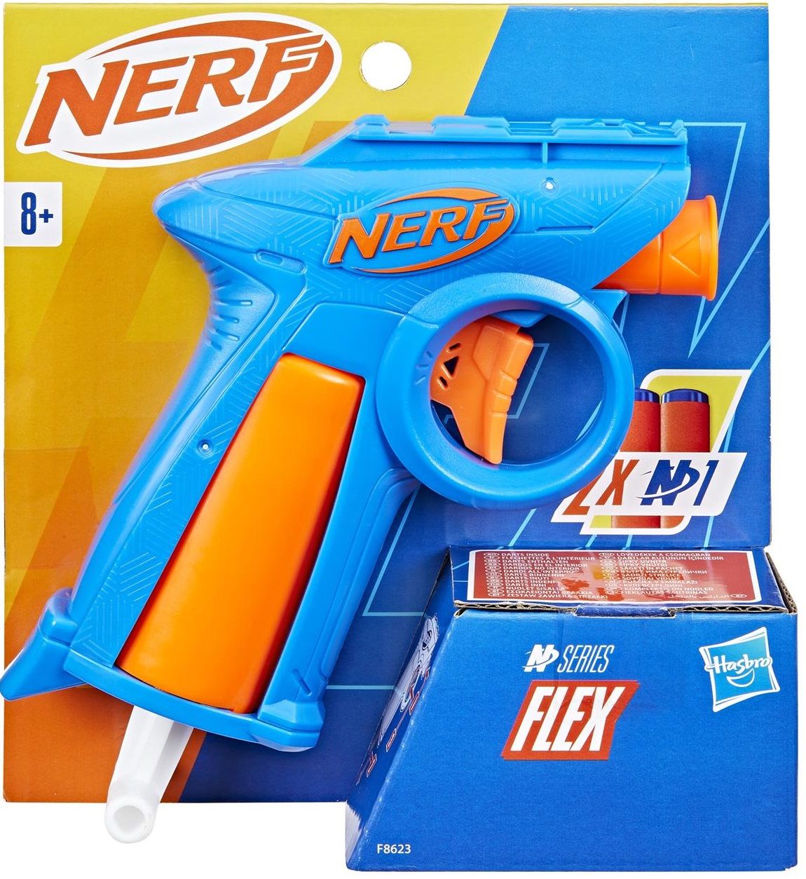 Бластер Nerf N Series - Flex, с 2 стрели | Отлична цена | Ozone.bg
