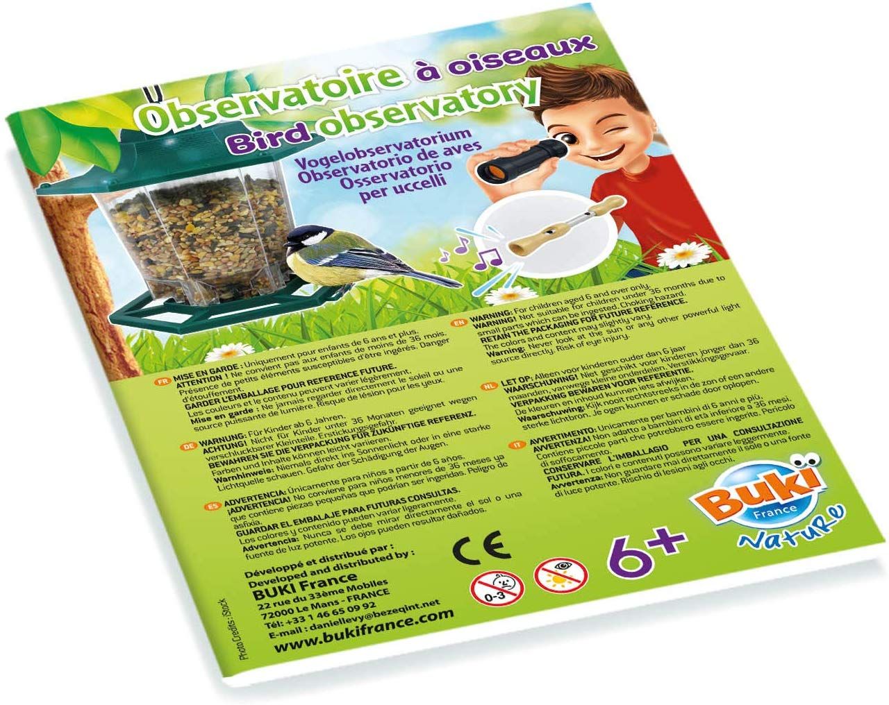 Изследователски комплект Buki Nature - Обсерватория за птици | Отлична ...