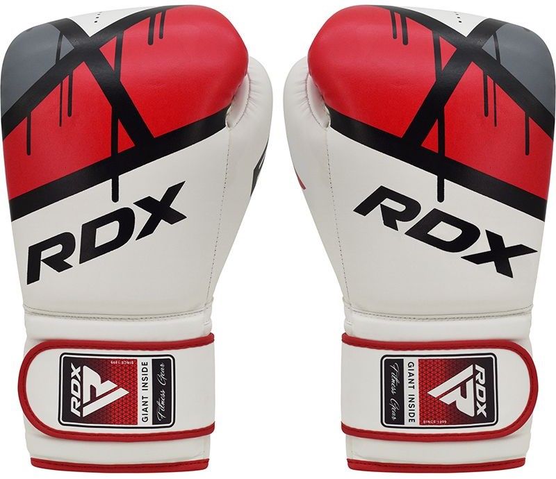 Боксови ръкавици RDX - BGR-F7, 8 oz, червени/бели | Ozone.bg
