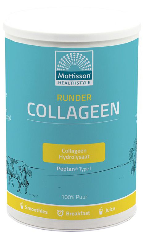 Bovine Collagen Peptan Type I, 300 g, Mattisson Healthstyle | Ozone.bg