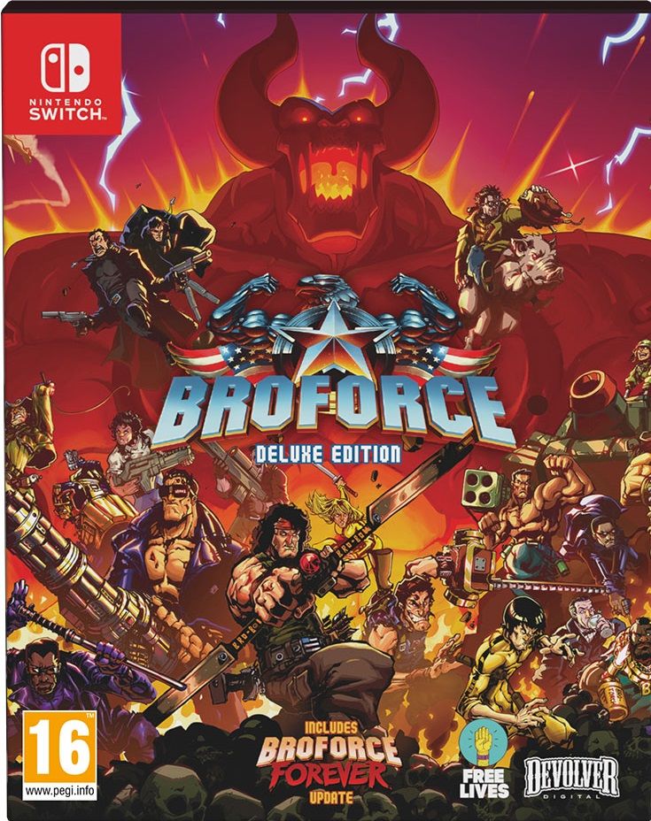 Broforce: Deluxe Edition (Nintendo Switch) | Ozone.bg