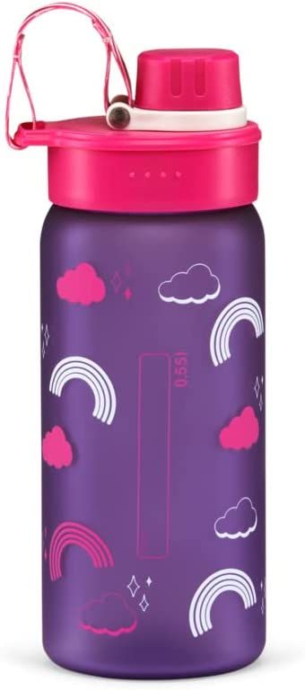 Бутилка за вода Ergobag Tritan - Rainbow, 550 ml | Ozone.bg