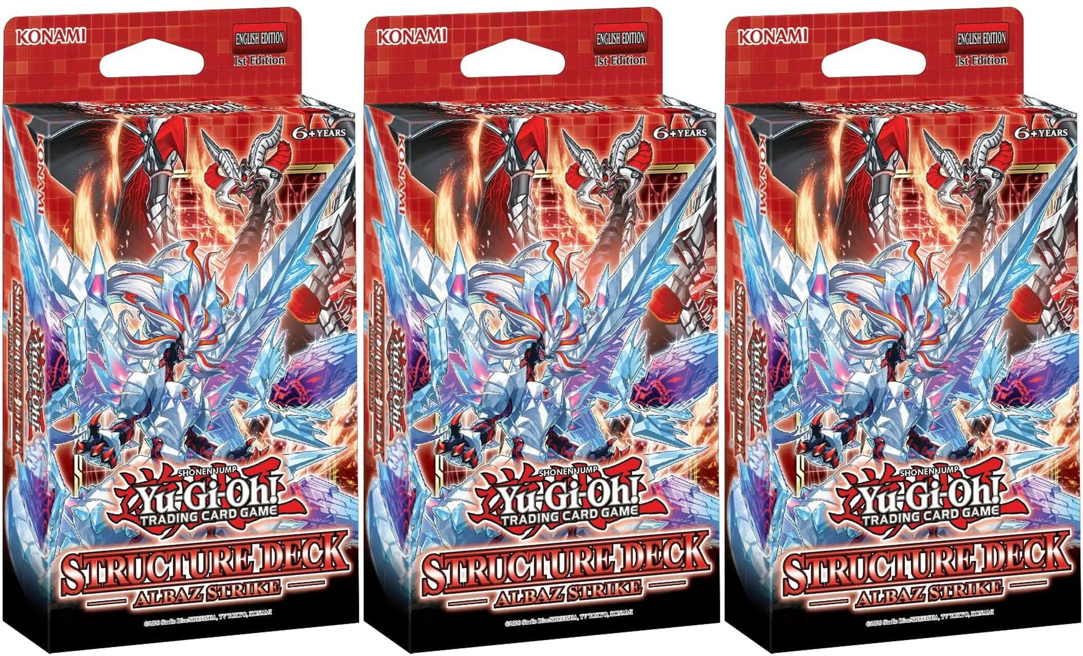 Bundle 3x Yu-Gi-Oh! Albaz Strike Structure Deck | Ozone.bg