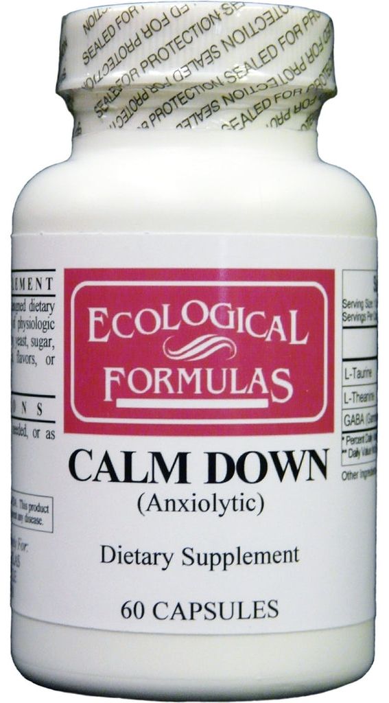 Calm Down, 60 капсули, Ecological Formulas | Ozone.bg