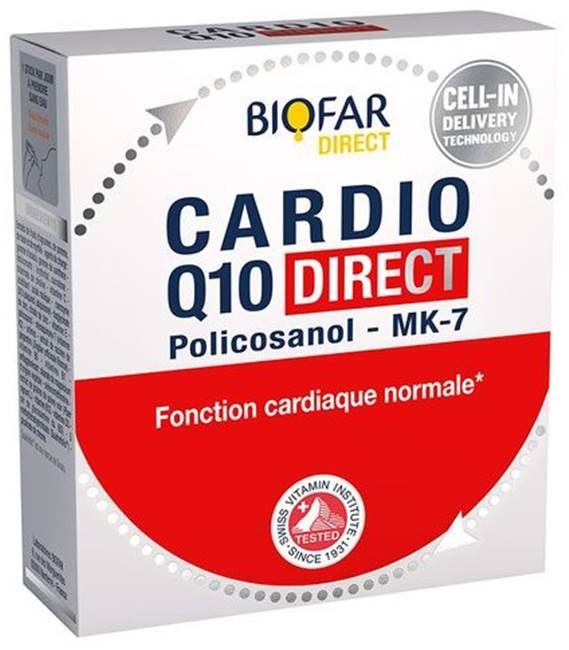 Cardio Q10 Direct, 14 сашета, Biofar | Ozone.bg