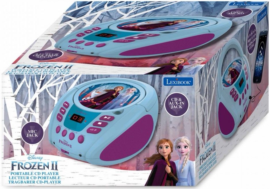 CD плейър Lexibook - RCD108FZ-51, Frozen 2 | Ozone.bg
