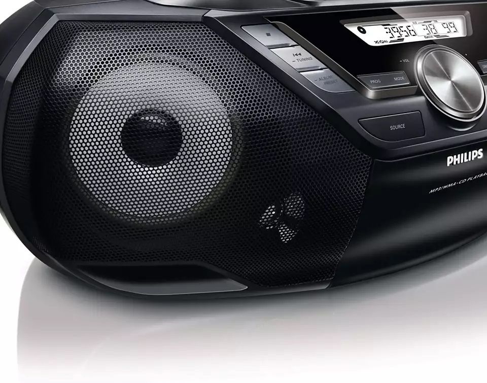 CD радиокасетофон Philips - AZ787/12, черен | Ozone.bg