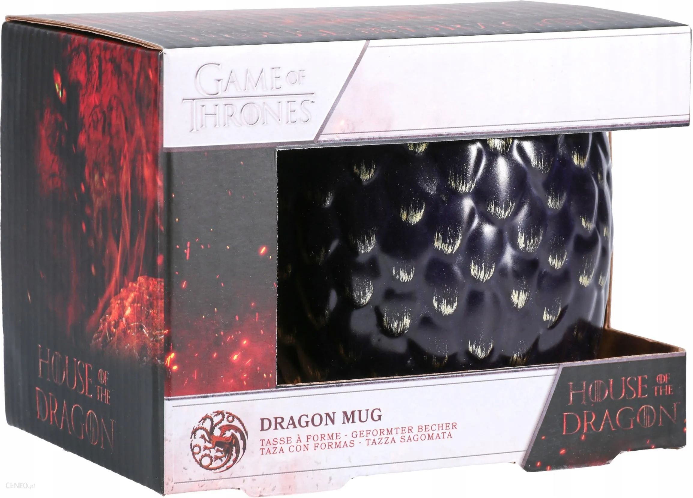 Чаша 3D Paladone Television: House Of The Dragon - Dragon Egg, 500 ml ...