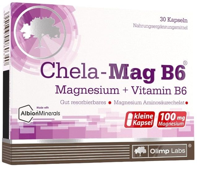 Chela Mag B6, 30 капсули, Olimp | Ozone.bg