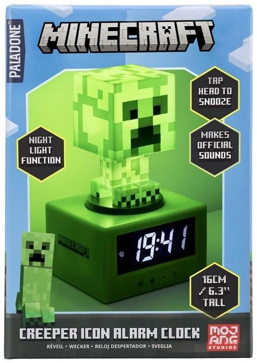 Часовник Paladone Games: Minecraft - Creeper Icon | Ozone.bg