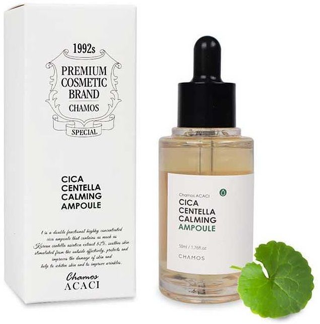 Chamos Acaci Успокояващ и възстановяващ ампулен серум Cica, 50 ml | Ozone.bg