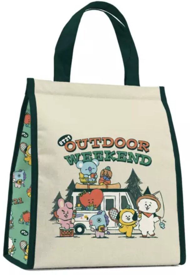 Чанта за обяд Erik Animation: BT21 - Outdoor Weekend | Ozone.bg