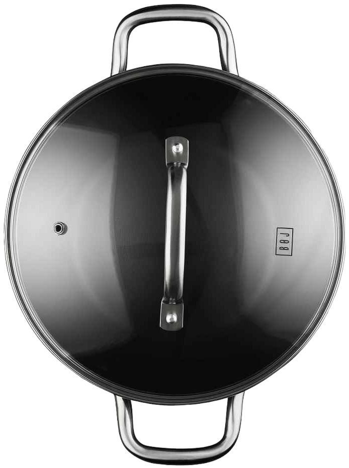 Чугунена тенджера BOJ - Classic CastIron, 24 х 11 cm, черна | Ozone.bg