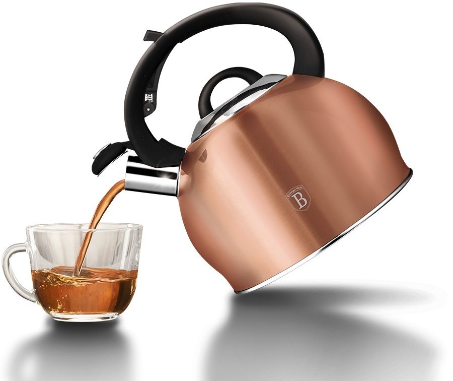Чайник Berlinger Haus - Kettle, 3 l, Rose Gold | Ozone.bg