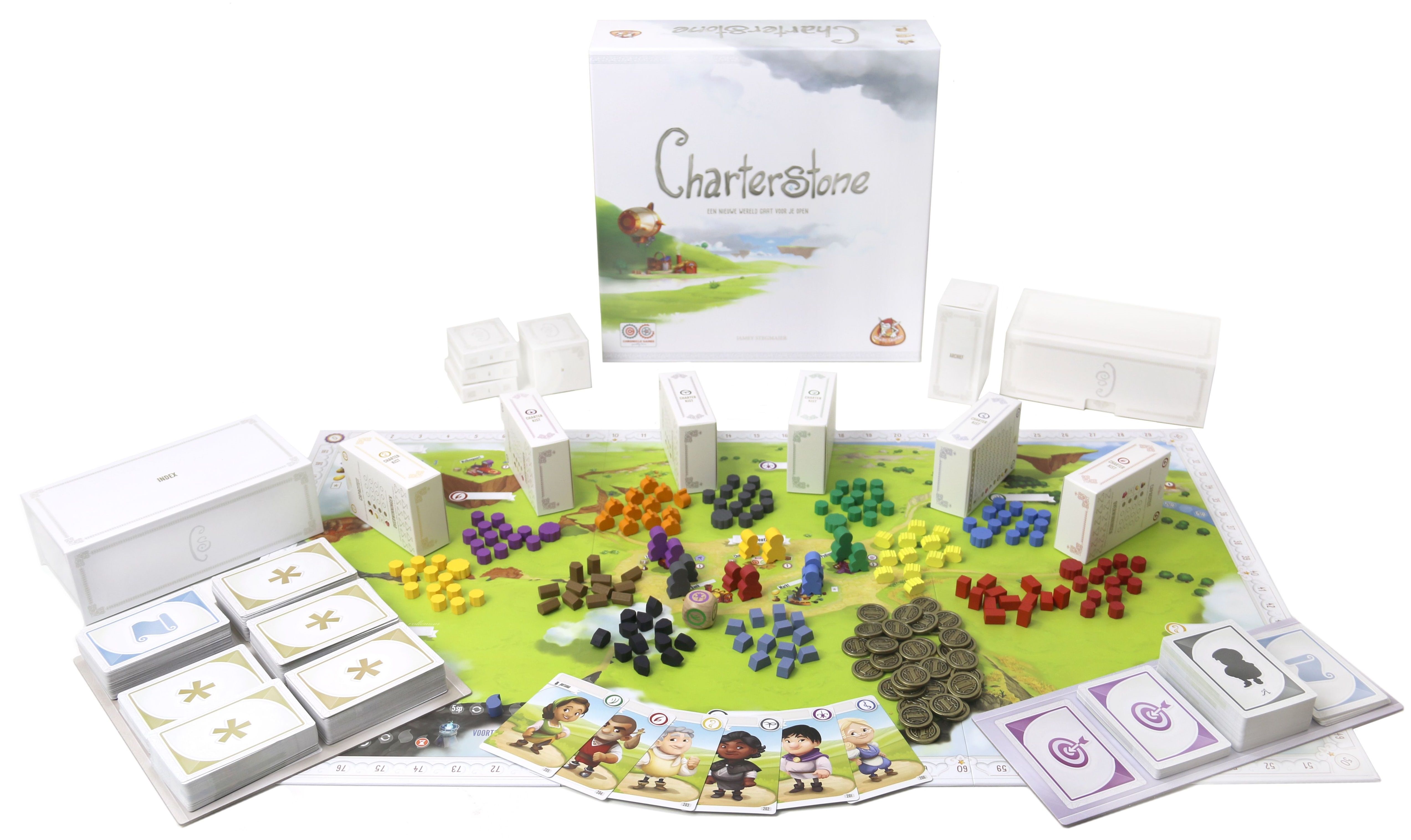 Настолна игра Charterstone - стратегическа | Ozone.bg