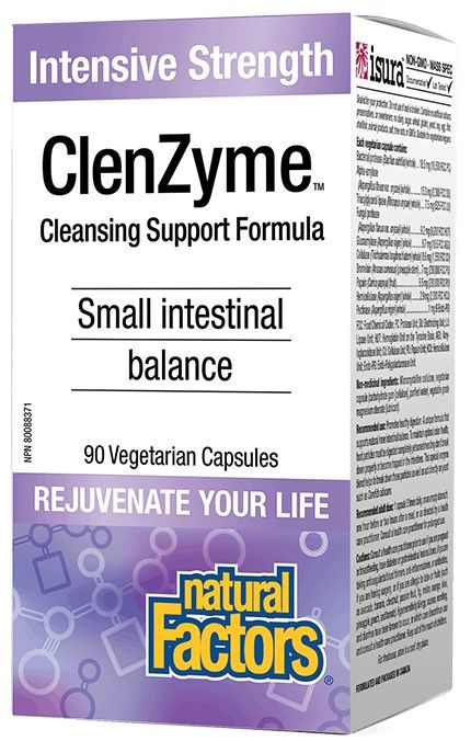 ClenZyme, 90 капсули, Natural Factors | Ozone.bg