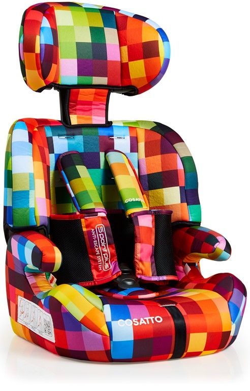 Столче за кола Cosatto Zoomi - Pixelate, 9-36 kg | Добра цена | Ozone.bg