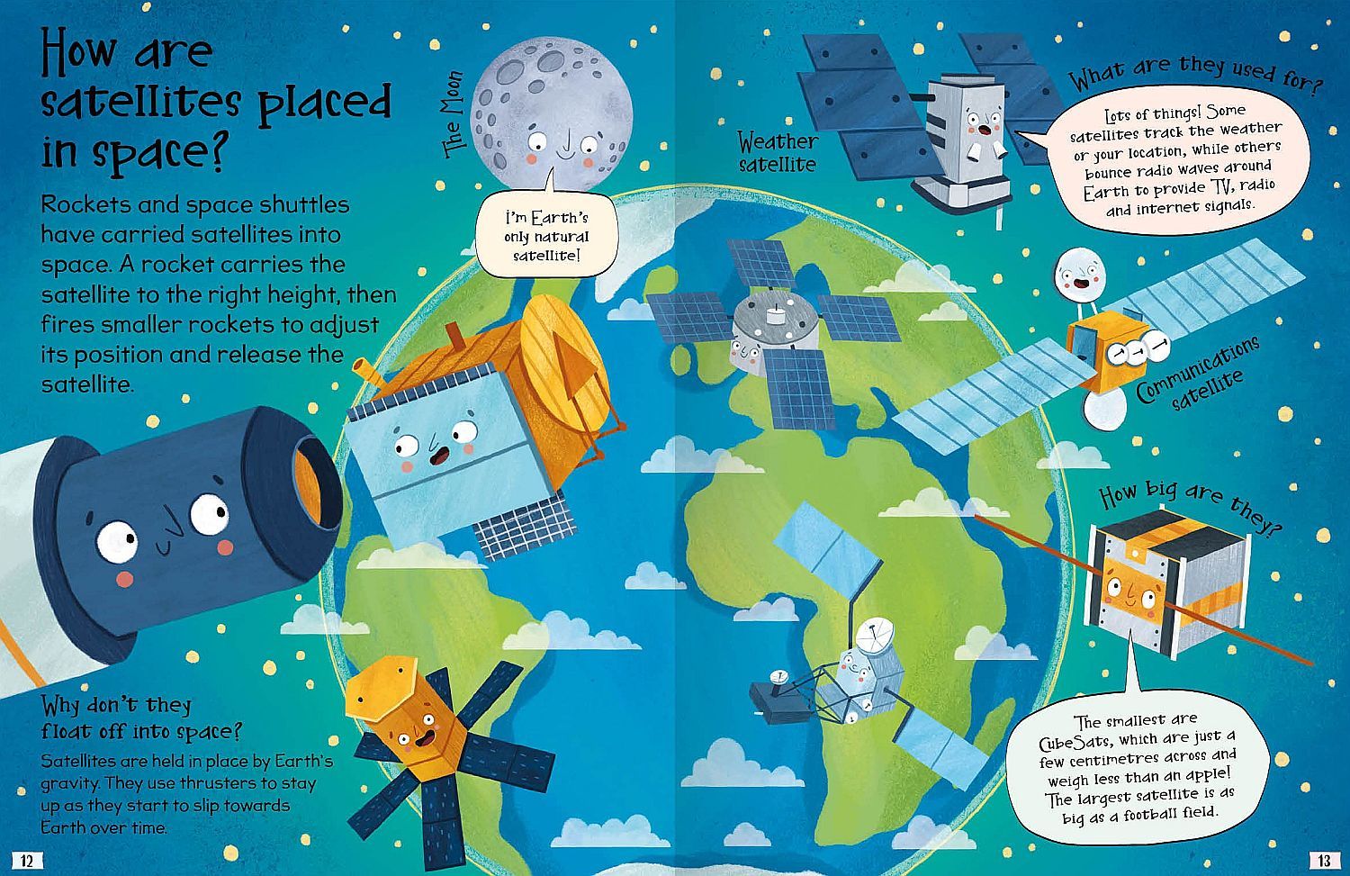 Curious Questions and Answers: Space Machines (Miles Kelly) | Anne ...