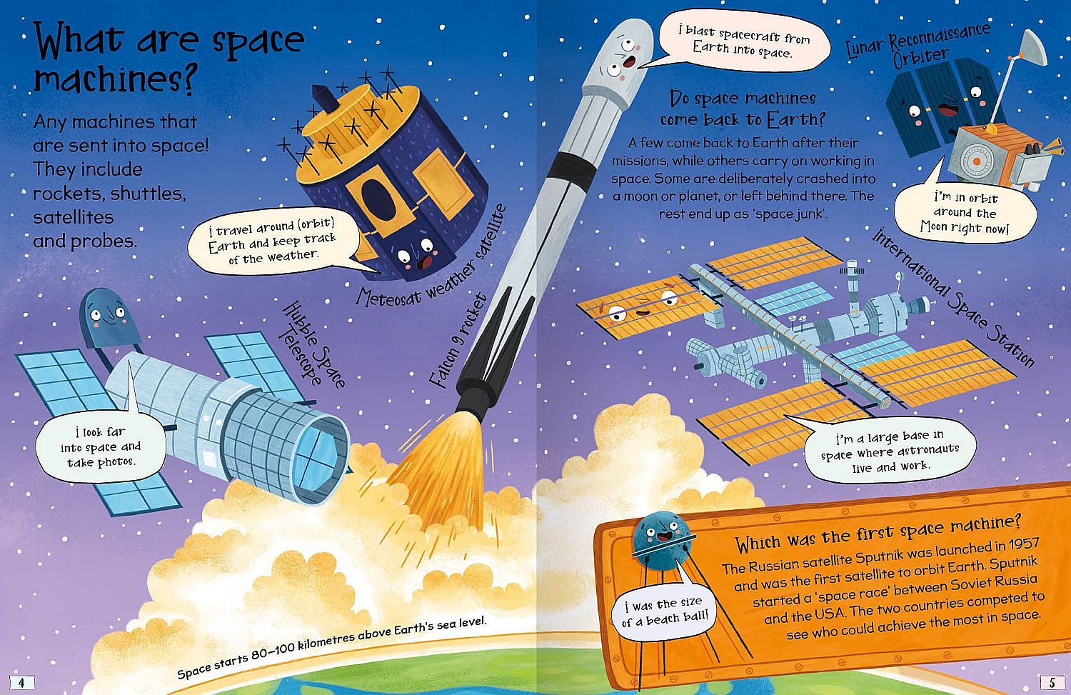 Curious Questions and Answers: Space Machines (Miles Kelly) | Anne ...