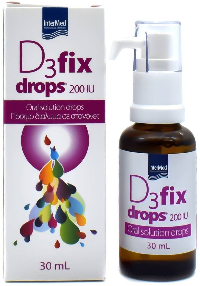 D3 Fix Капки, 200 IU, 30 ml, Vittoria Pharma | Ozone.bg