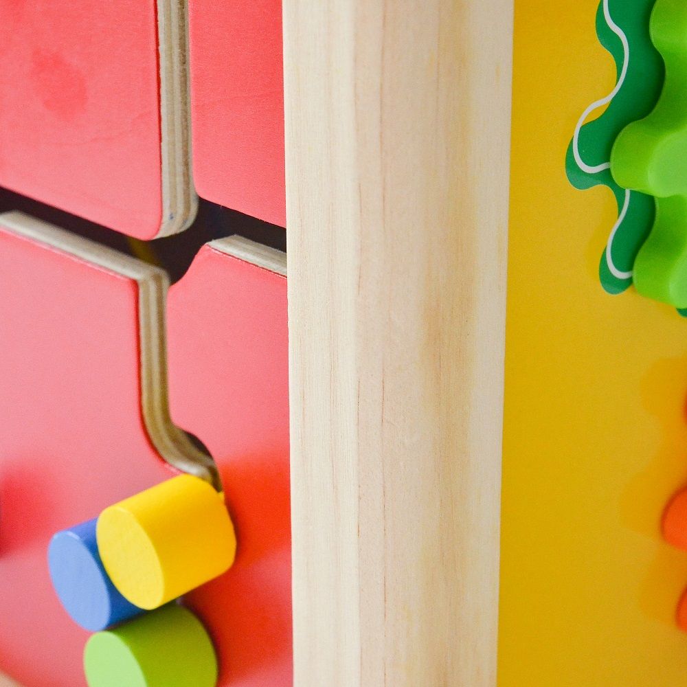 Дървена играчка Acool Toy - Многофункционален куб | Отлична цена | Ozone.bg